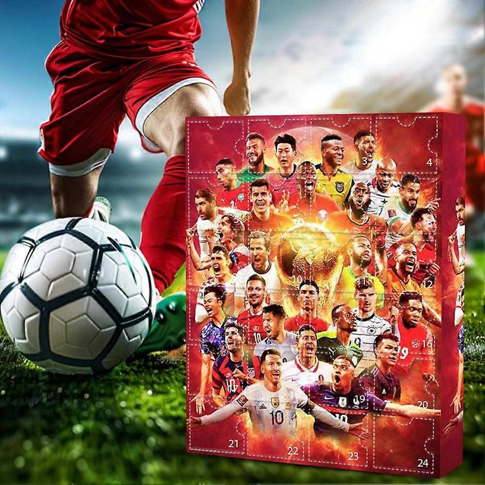 Soccer 24 Days Christmas Countdown Calendar Christmas Advent Calendar ...