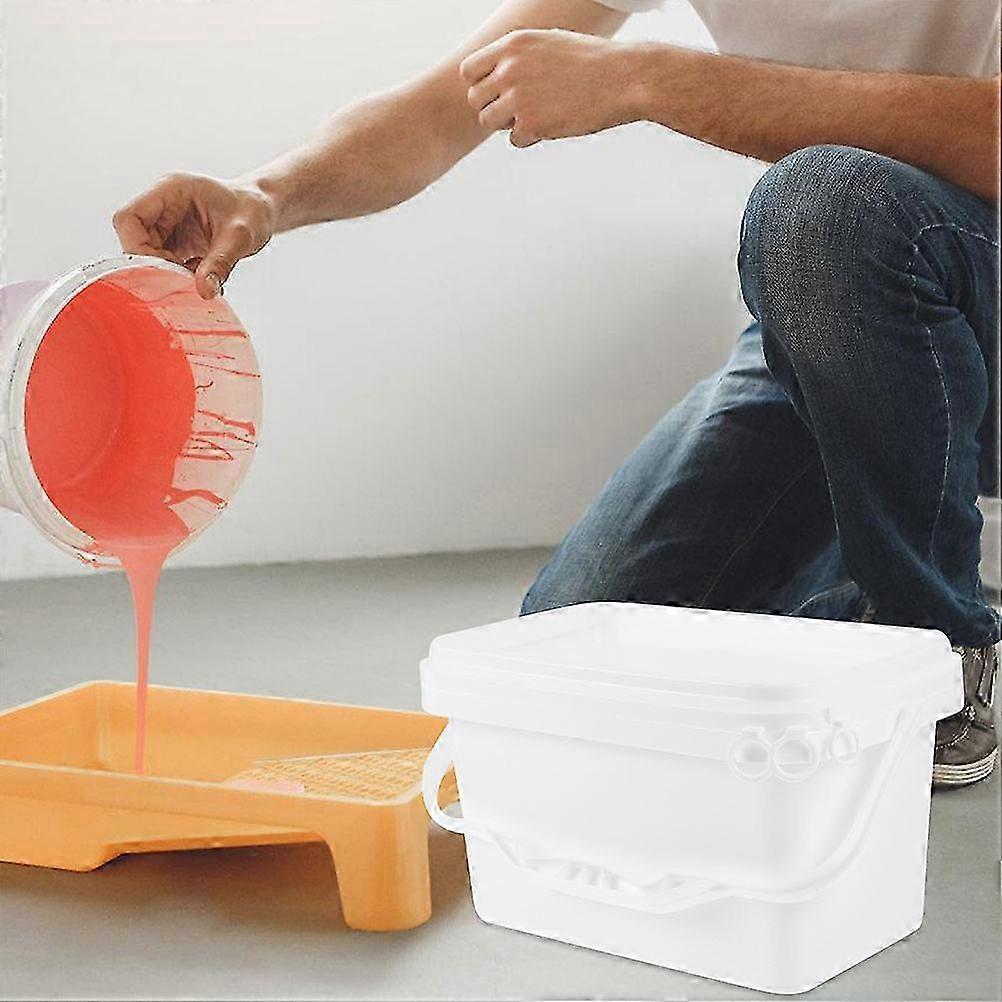 2pcs Painting Bucket Paint Can Paint Storage Bucket Oil Paint Bucket ...