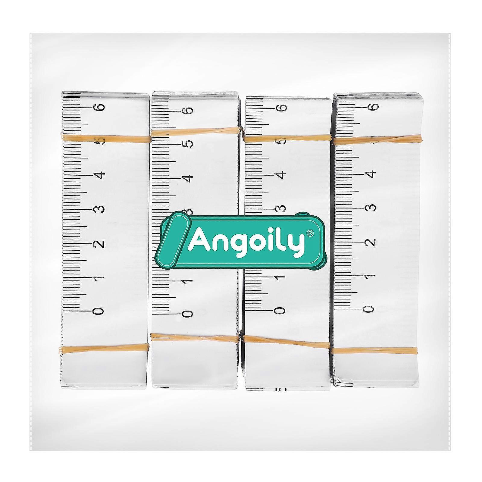 100 Pcs Paper Tapes Measure Disposable Paper Measuring Tapes Double ...