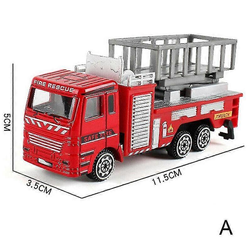 1pc Fire Engine Truck Toy Fire Safety Cars Boy Gifts Vehicles Car ...