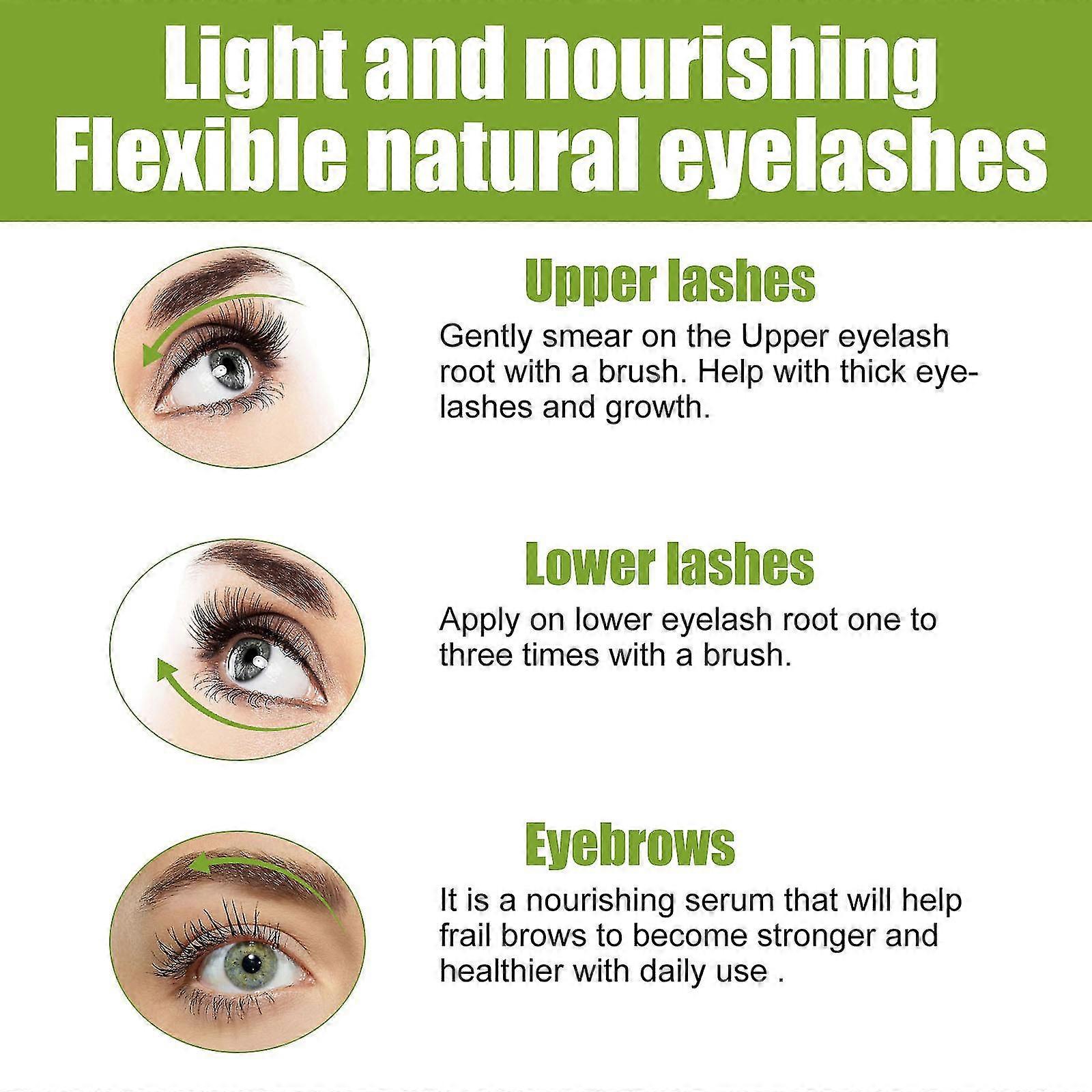 Rizinusöl Wimpernserum, natürliches Rizinusöl Wimpern Wachstum ...