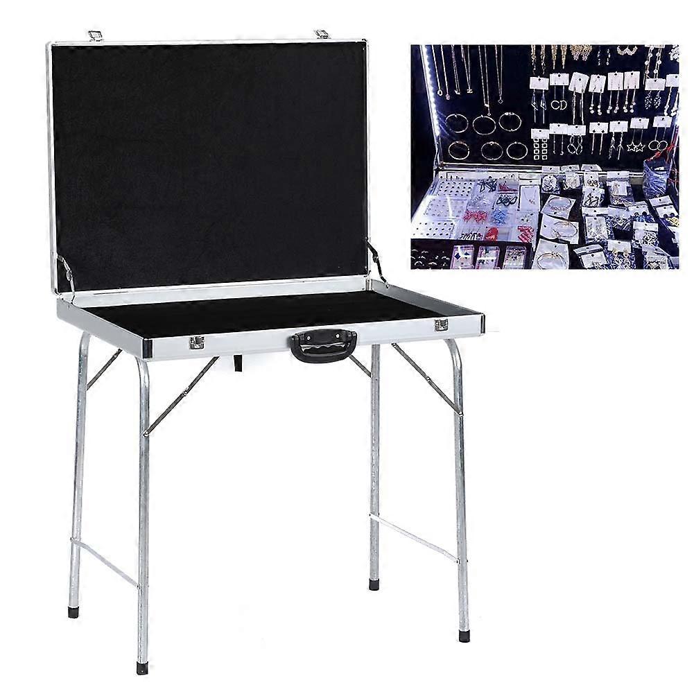 Aluminum Alloy Waterproof Suitcase Jewelry Display Storage Box ...