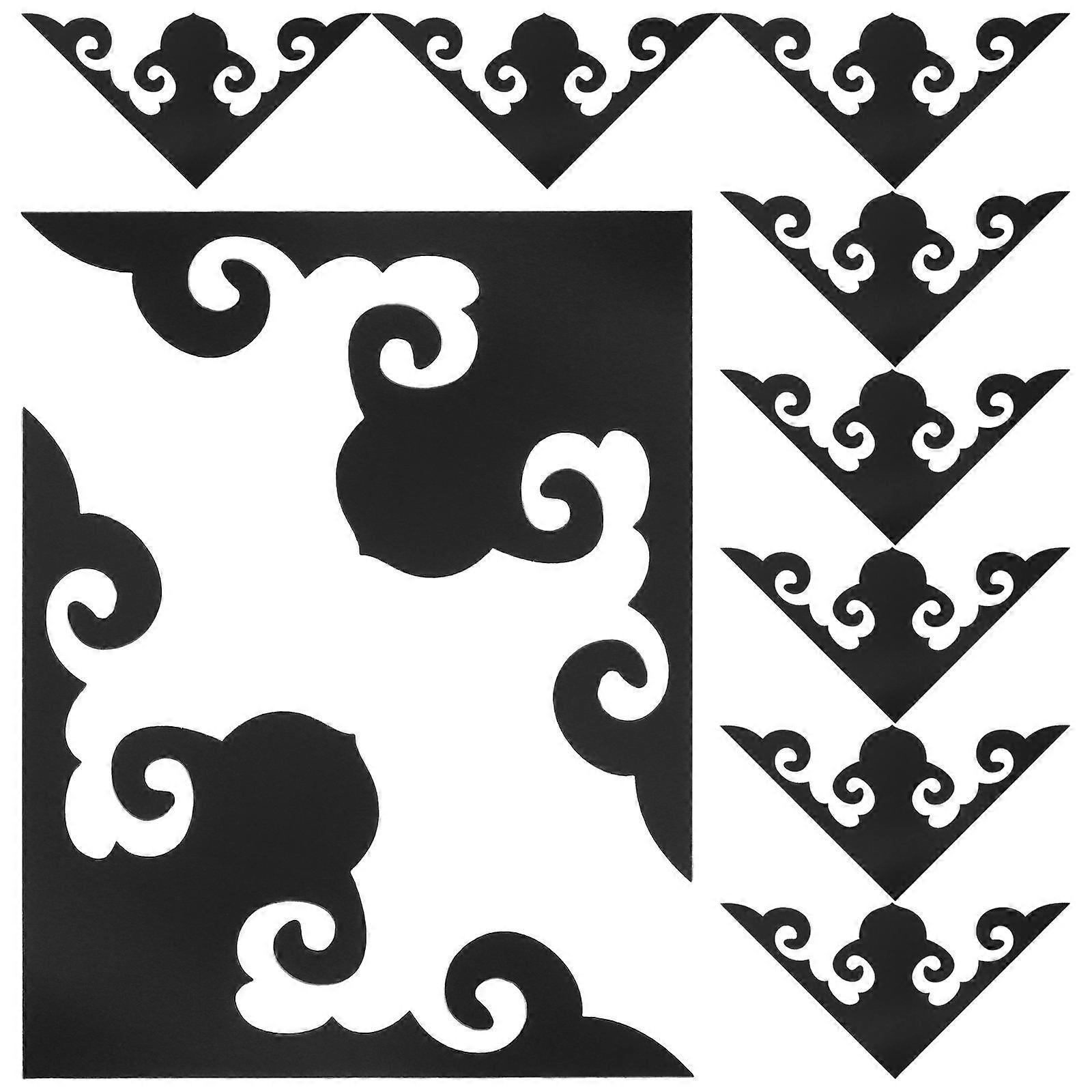 Acrylic Mirror Corner Decals Home Decor Minimalist .20X10.20X0.10CM ...