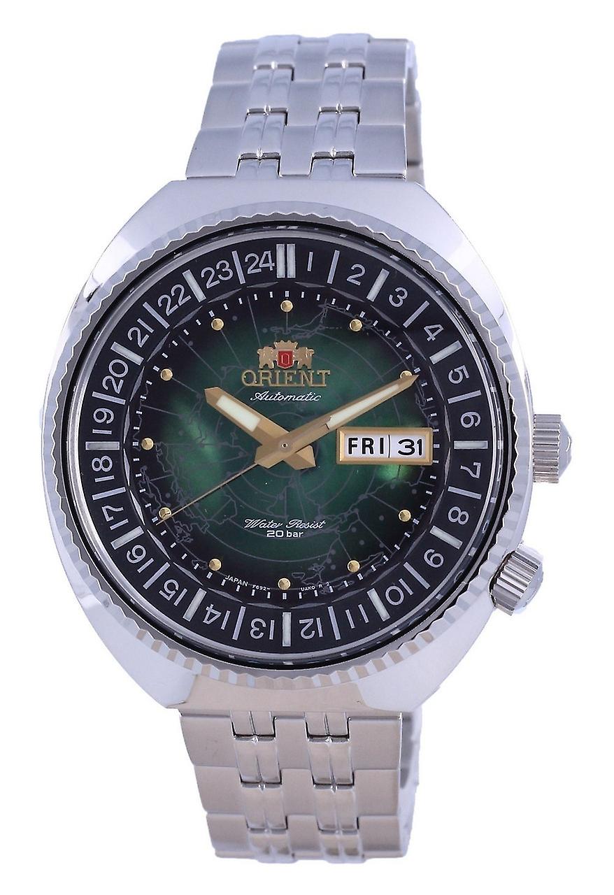 Orient World Map Revival Diver's Automatic Ra-aa0e02e09c 200m Men's ...