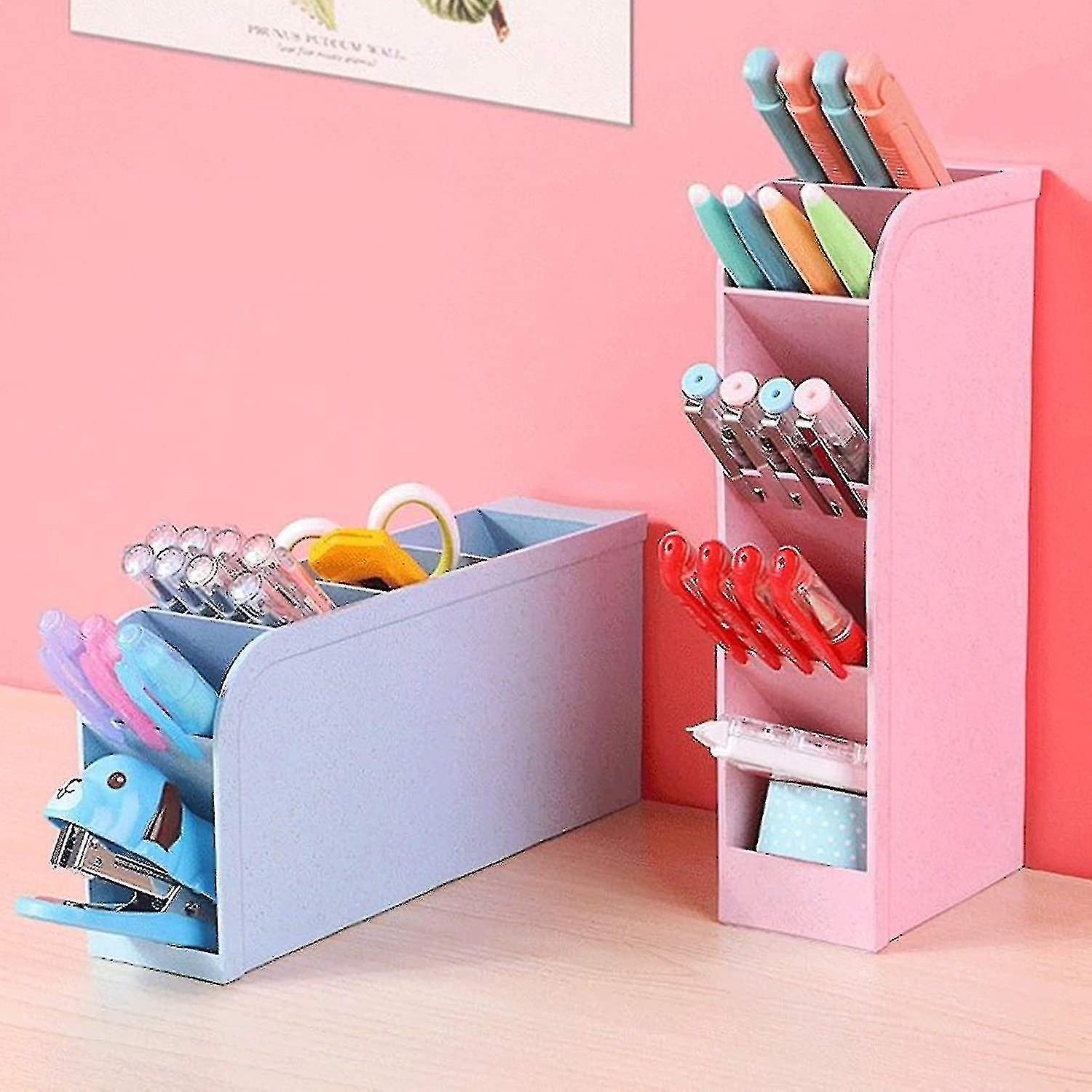 Set Of 4 Pen Holder Organiser, Multifunctional Pen Holder, Pen Holder ...