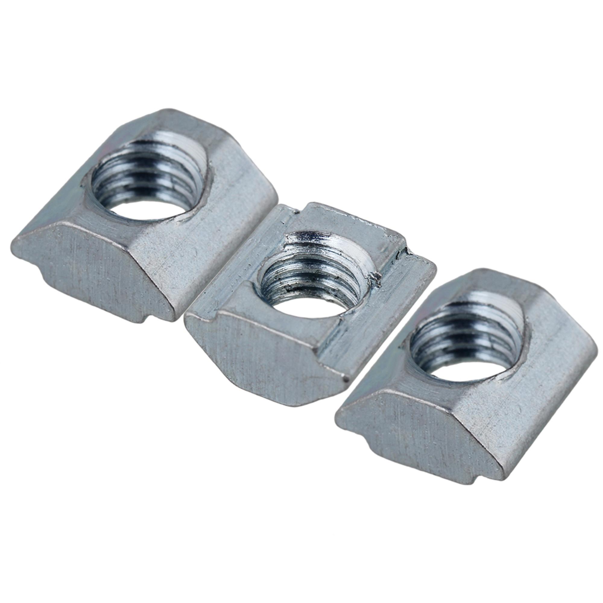 50Pieces 20 Series European M6 Thread in T Sliding Nut Block Carbon ...
