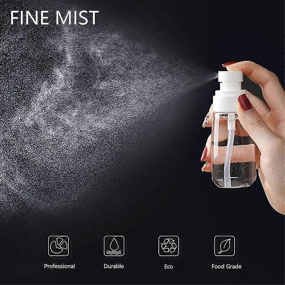 Spray Water Bottle Hair Sprayer, Perfume Atomizer With Pump Clear ...