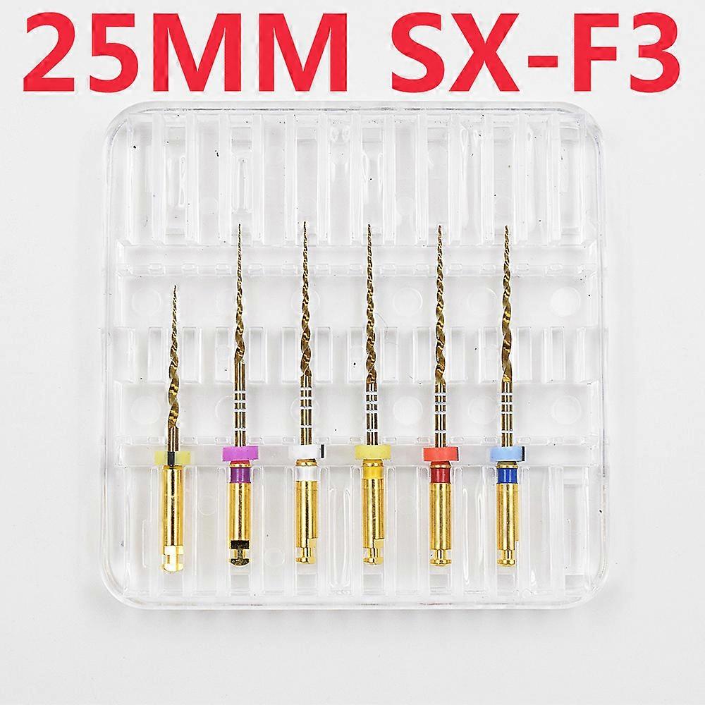 Dental Gold Flexible Files Endo Rotary Files Golden Endodontic Files 21 ...