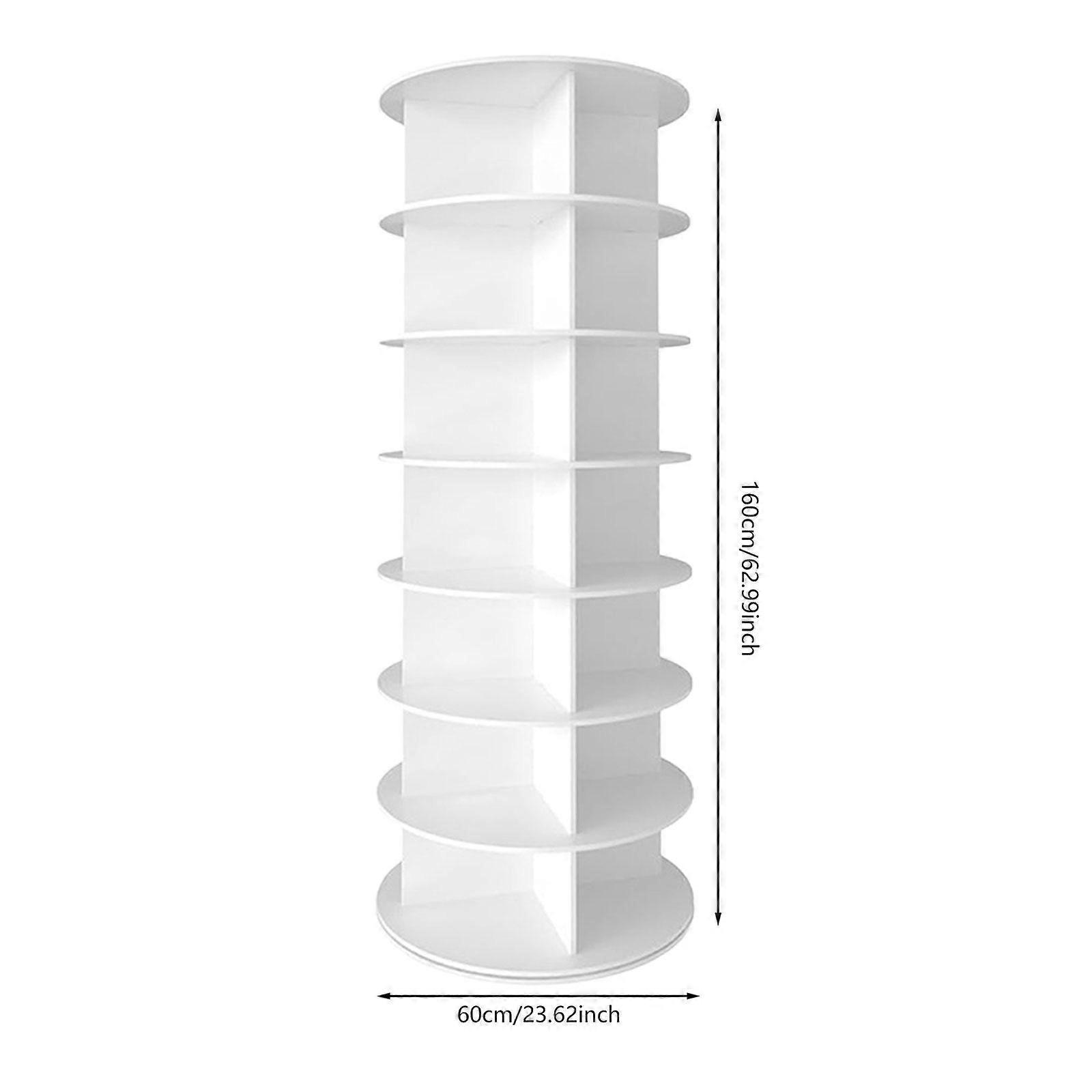Rotating Shoe Rack 360 Revolving Shoe Organizer for Bedroom Entryway ...