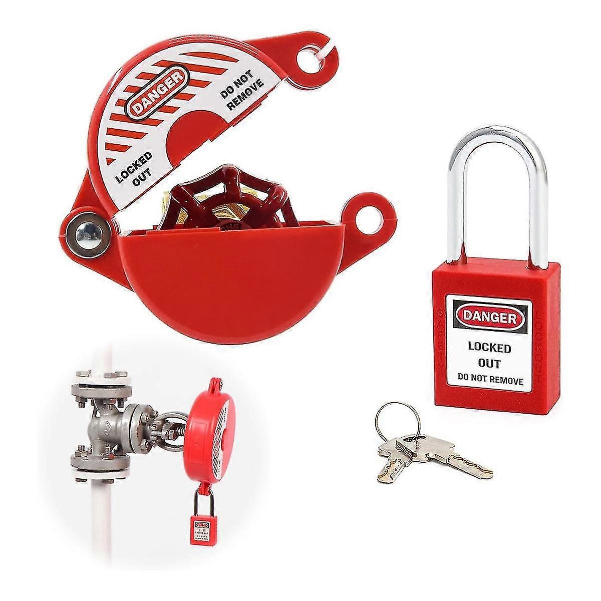 Outdoor Faucet Lock With Safety Padlock - Water Spigot Lock, Hose Bib ...