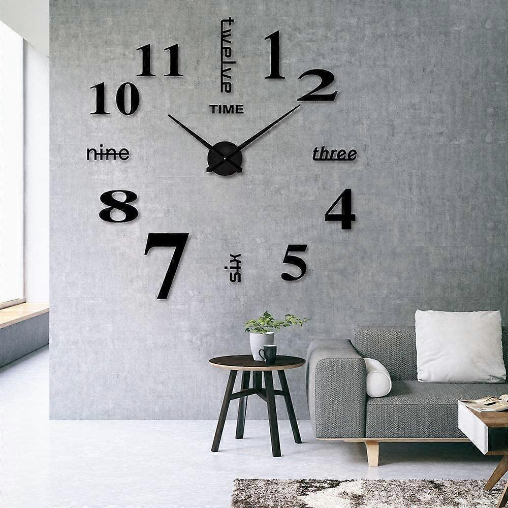 DIY Wall Clock, DIY 3D Wall Clocks, Modern Design, Acrylic Wall Clocks ...