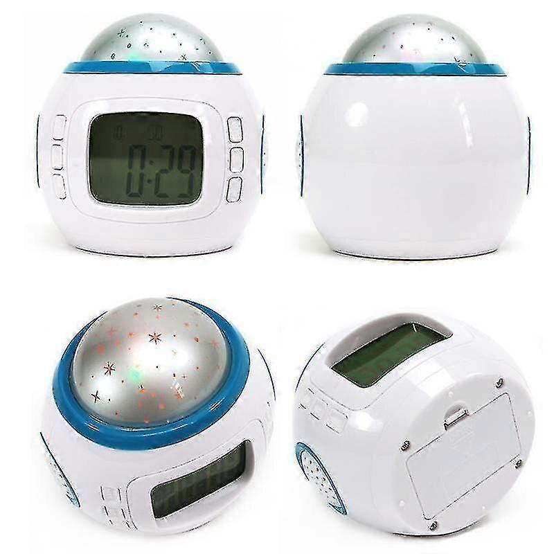 Projection Music Digital Display Alarm Star Clocks Kids | Fruugo UK