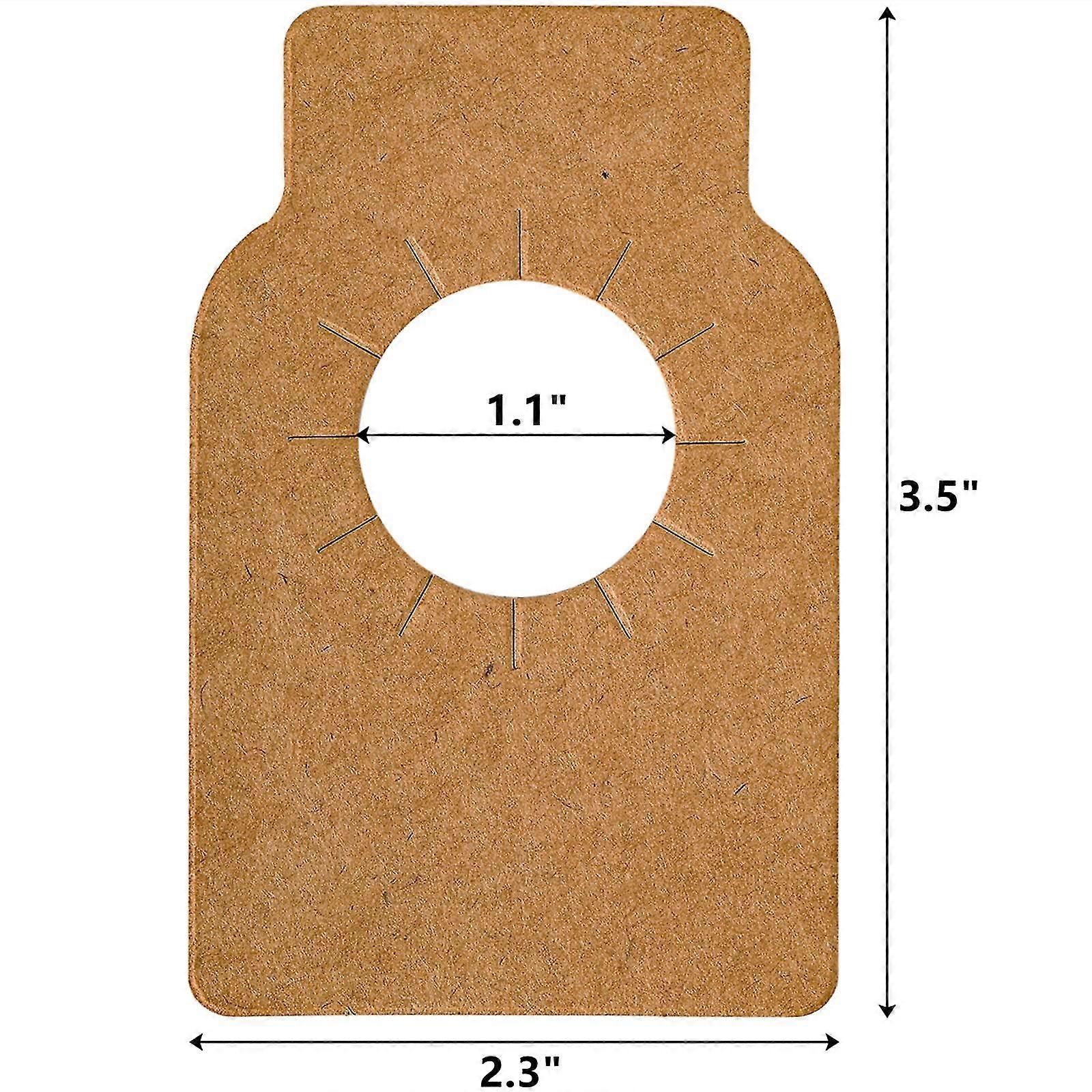 200 Pcs Wine Bottle Tags, Kraft Paper Wine Cellar Labels, Reusable ...