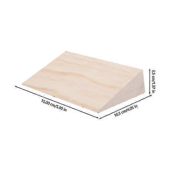 Threshold Ramp Wide Natural Door Entry Ramp Wood Threshold Ramp For ...