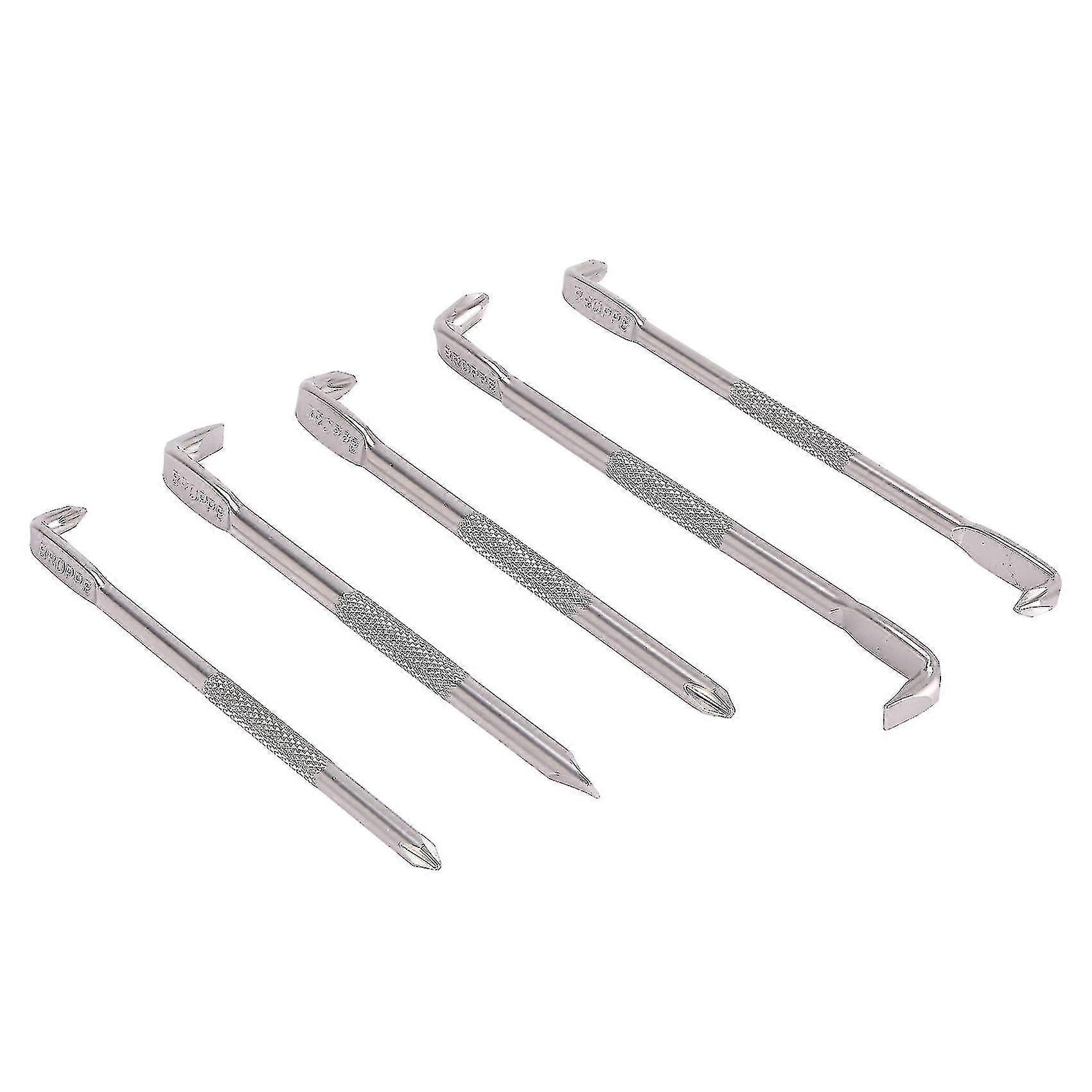 5pcs Z-type Screwdriver L- 90-degree Right- Elbow Bend /slotted With ...