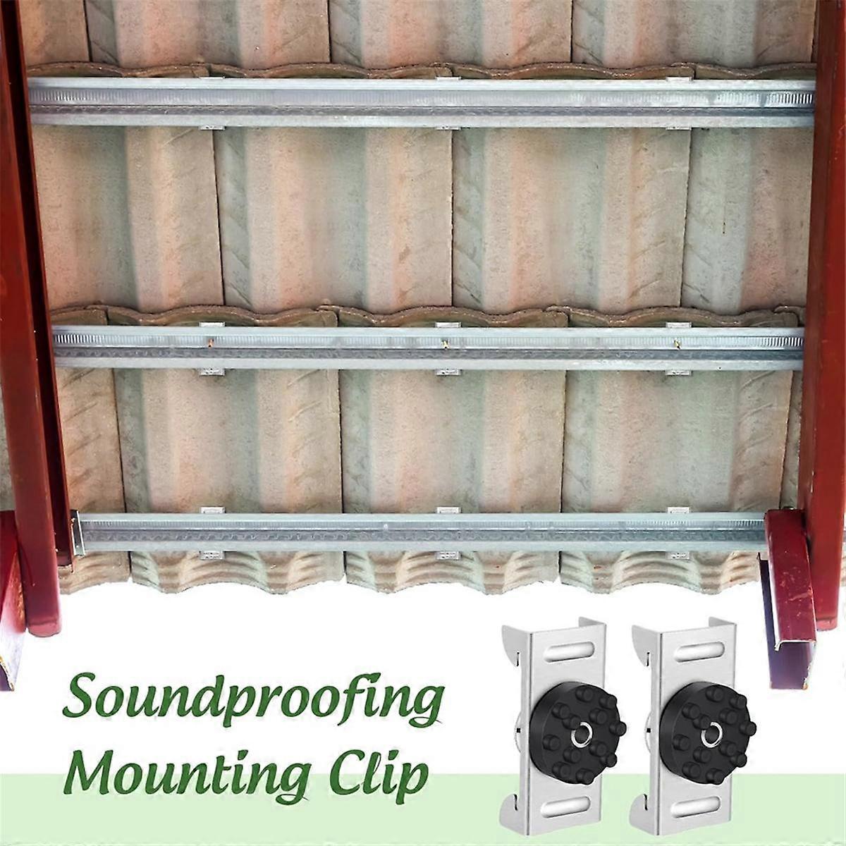 10 Pack Soundproofing Mounting Clip Sound Isolation Clips for Recording ...