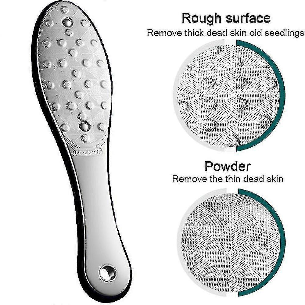 Stainless Steel Pedi File - Coarse, Double-sided Professional Quality ...