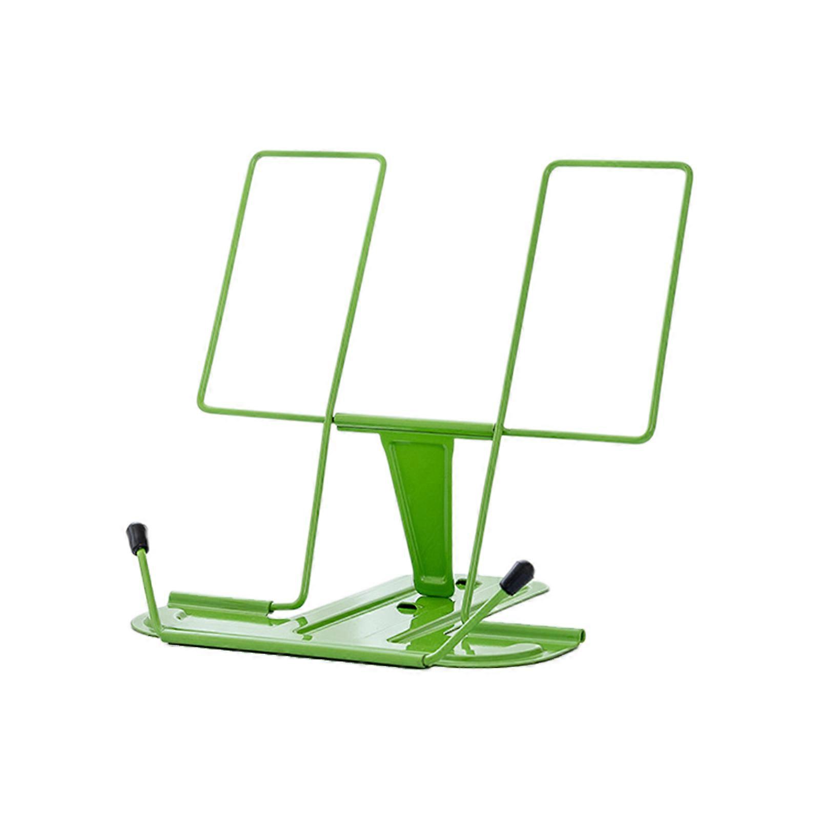 Metal Book Holder Adjustable Reading Rest Recipe Cookbook Stand Holder ...