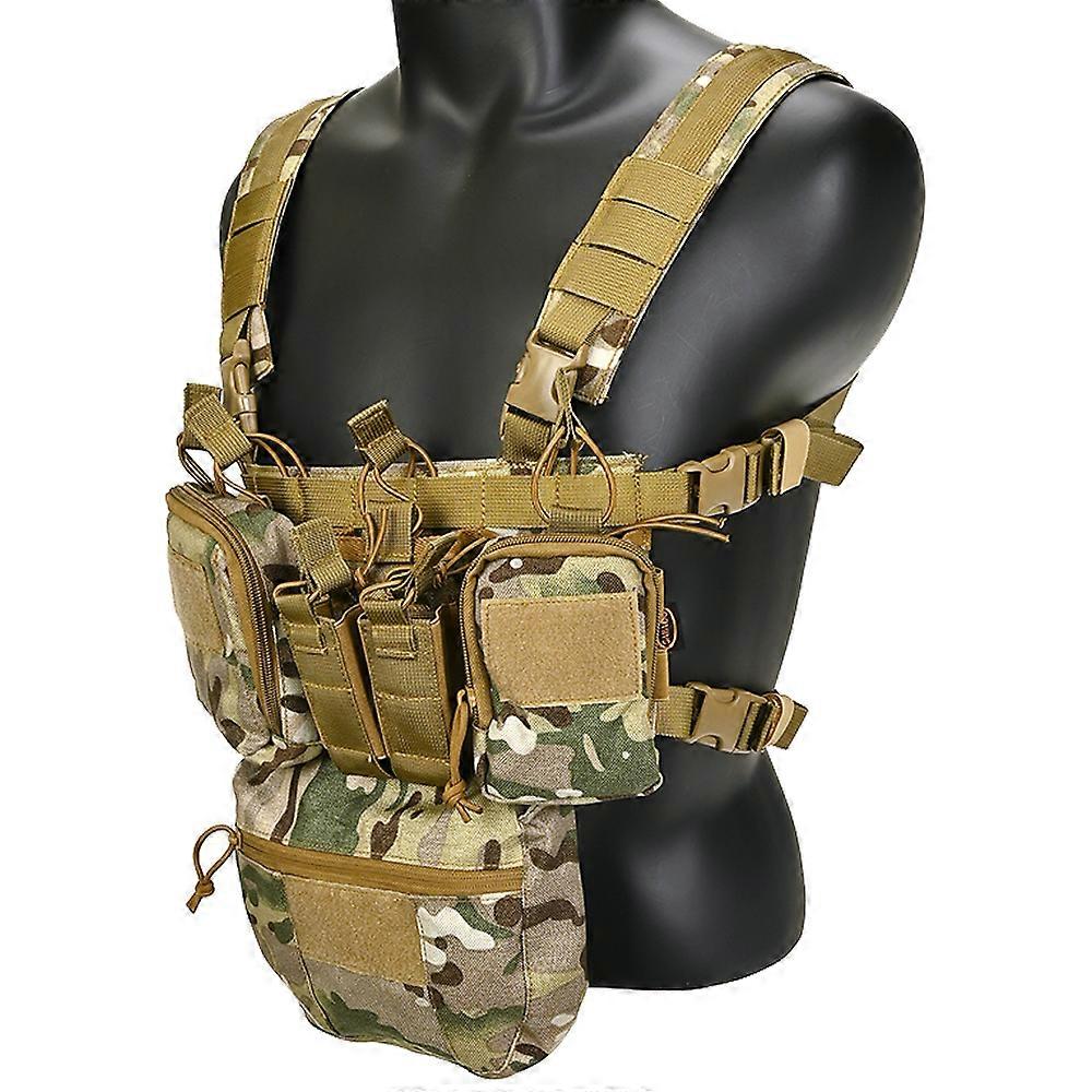 CS Match Wargame TCM Chest Rig Airsoft Tactical Vest Military Pack ...