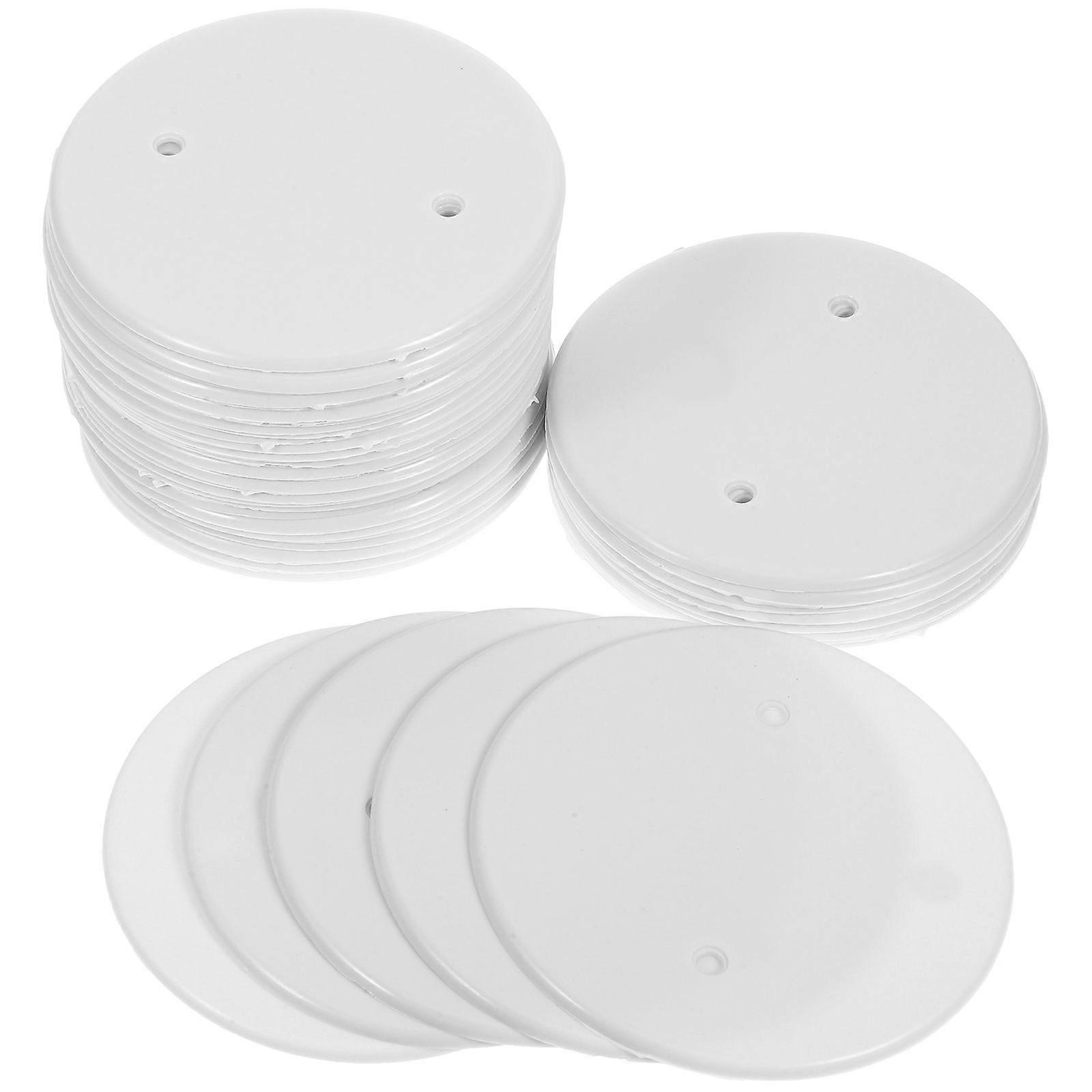 50Pcs Ceiling Cover Plate Outlet Cover Ceiling Wiring Application ...
