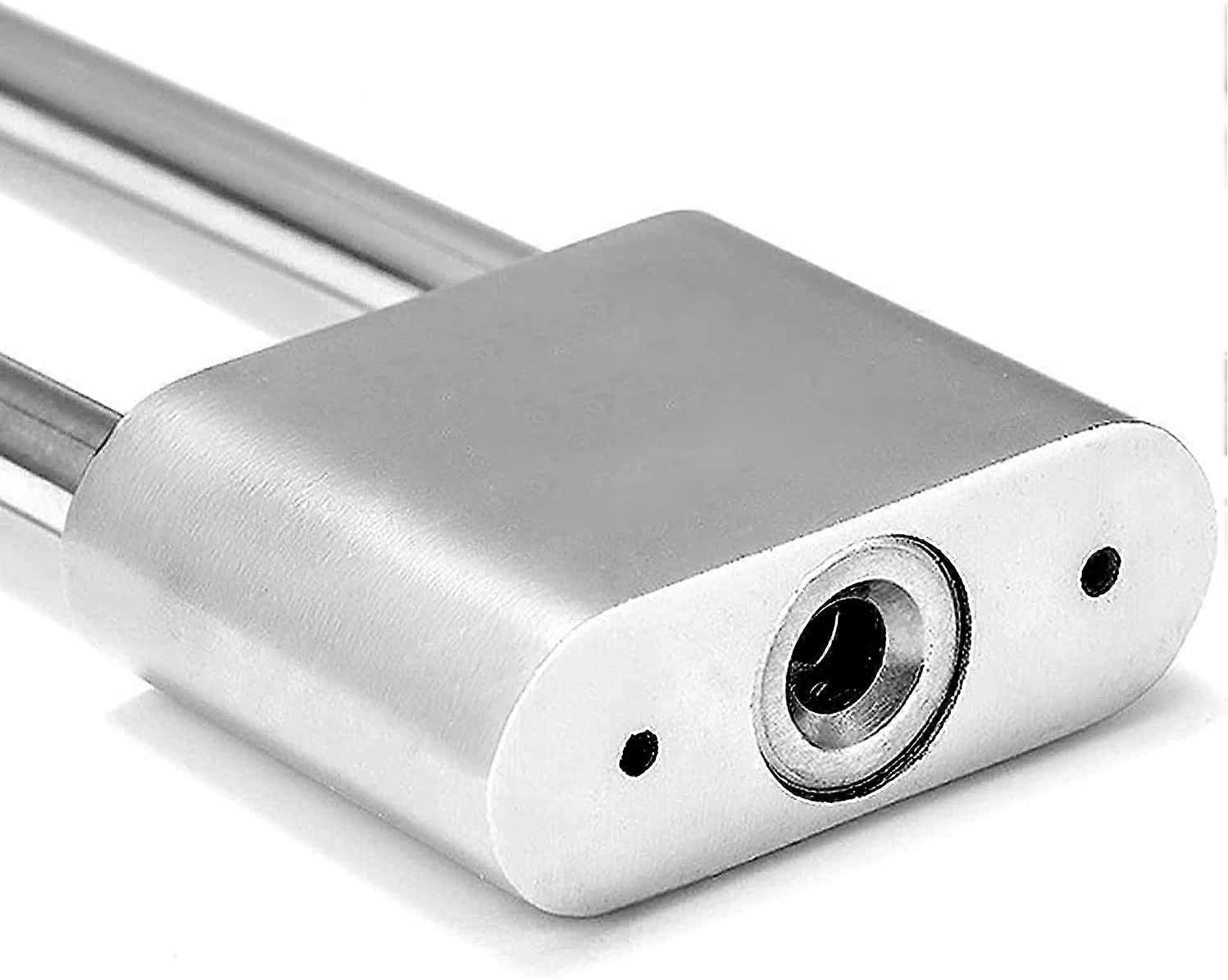 Keyed Padlock Heavy Duty Long Shackle Padlock with 4 Keys, Outdoor ...