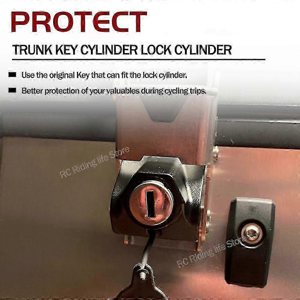 Key Cylinder Lock Cylinder Core Plug For Aluminum Trunk Saddlebag Top ...
