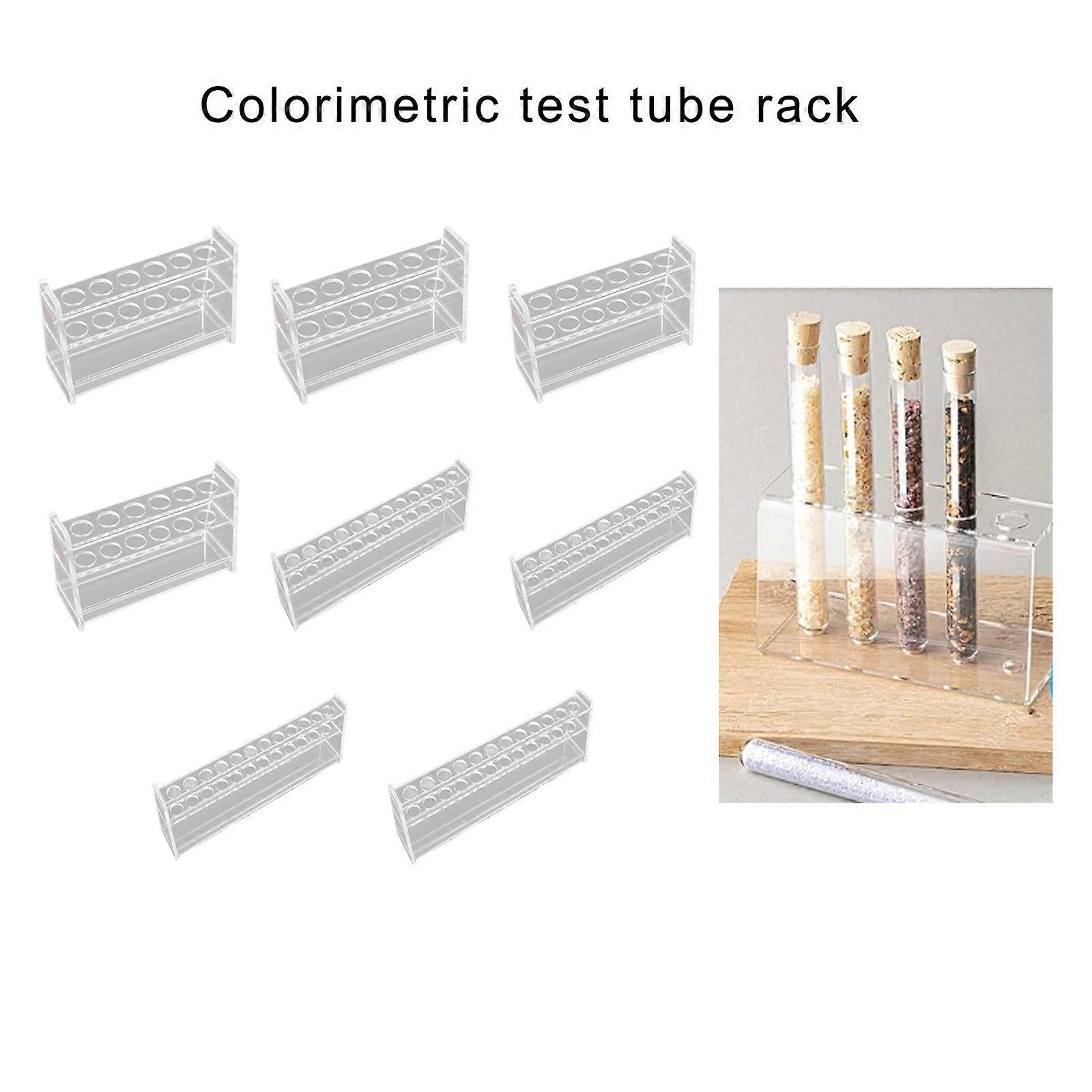 Acrylic Clear Test Tube Rack Acrylic Test Holder Rack Centrifuge Tube ...