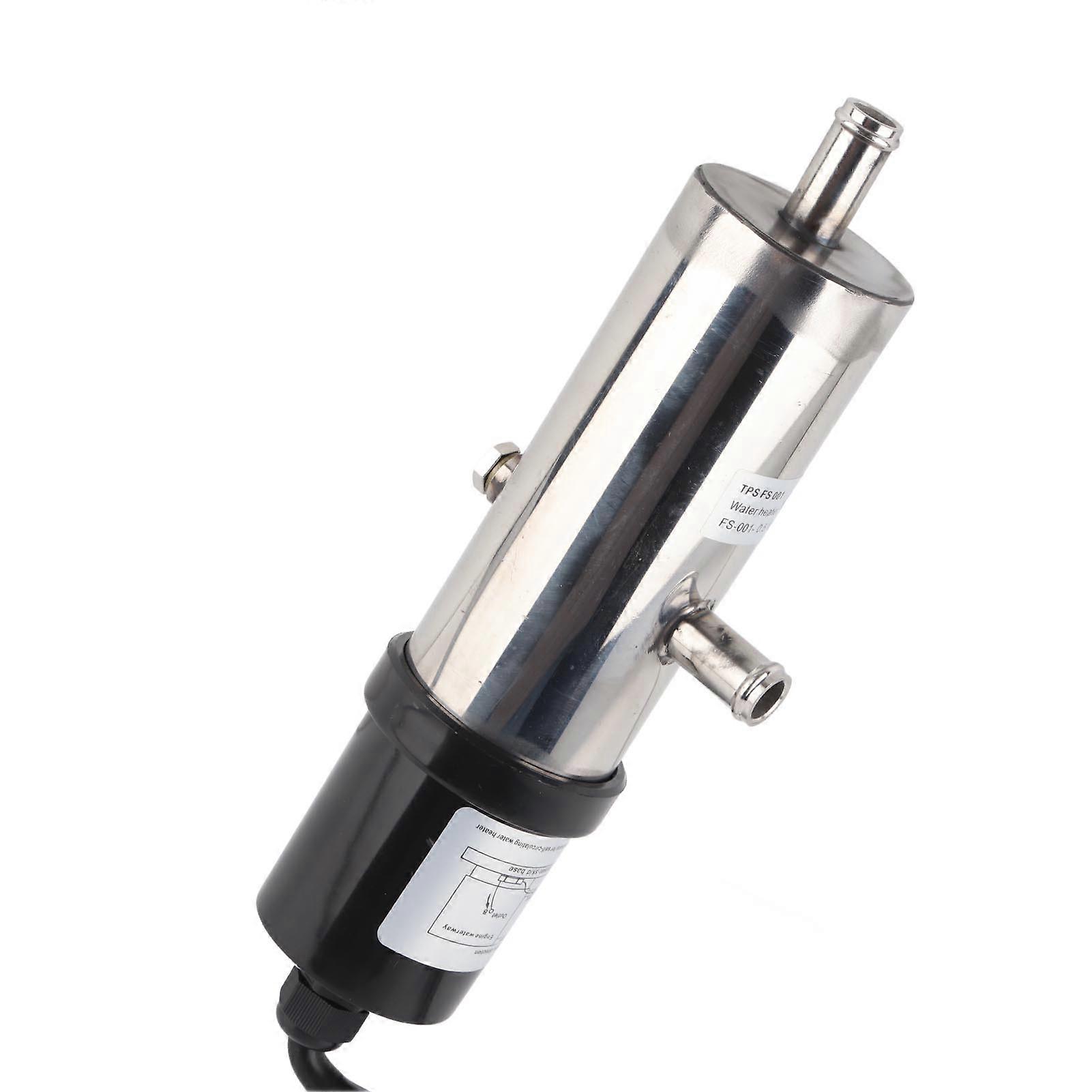 Engine Block Heater Diesel Generator Coolant Pre Heater Stainless Steel 500W Self Circulating ...