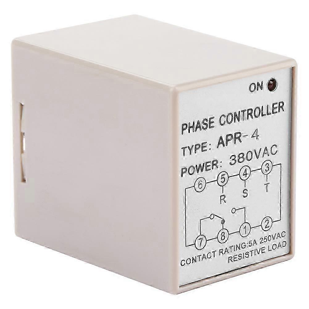 APR-4 Phase Loss Reverse Protection Relay Phase Sequence Controller 10A (380VAC) | Fruugo UK
