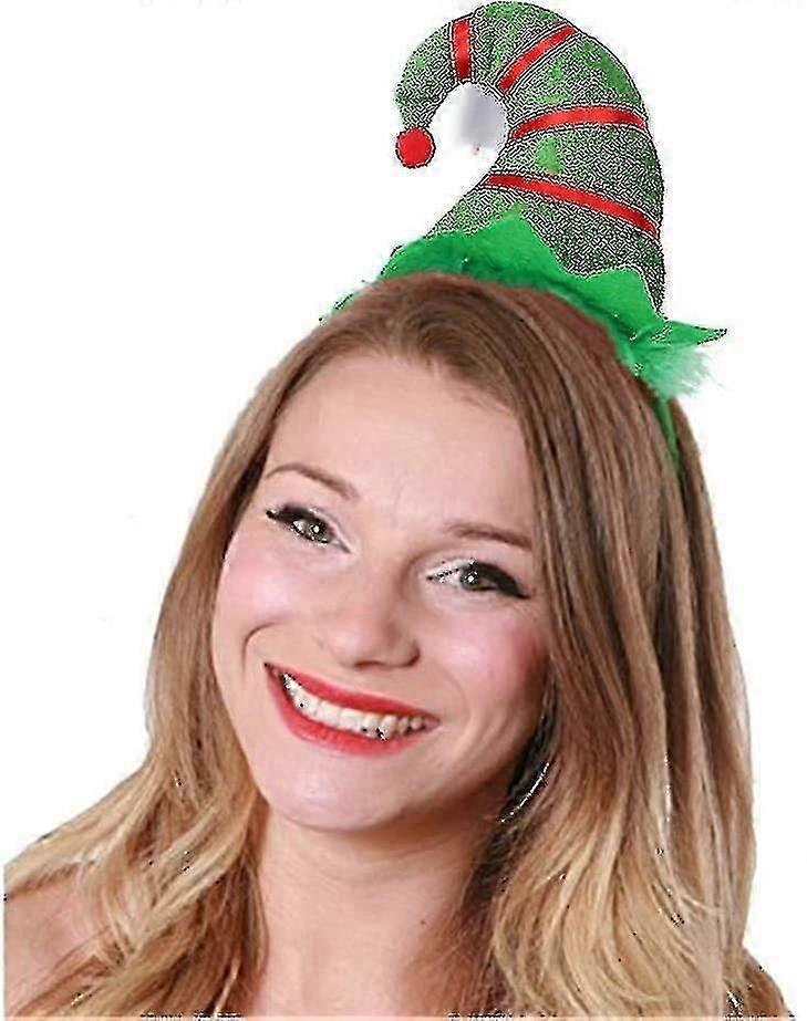 Elf hat headband Christmas holiday accessory set | Fruugo UK