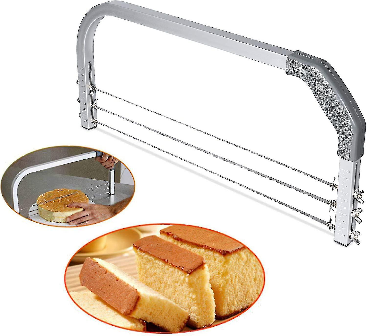 Cake Saw, 3 Adjustable Saw Blades, The Solution For Beginners To ...