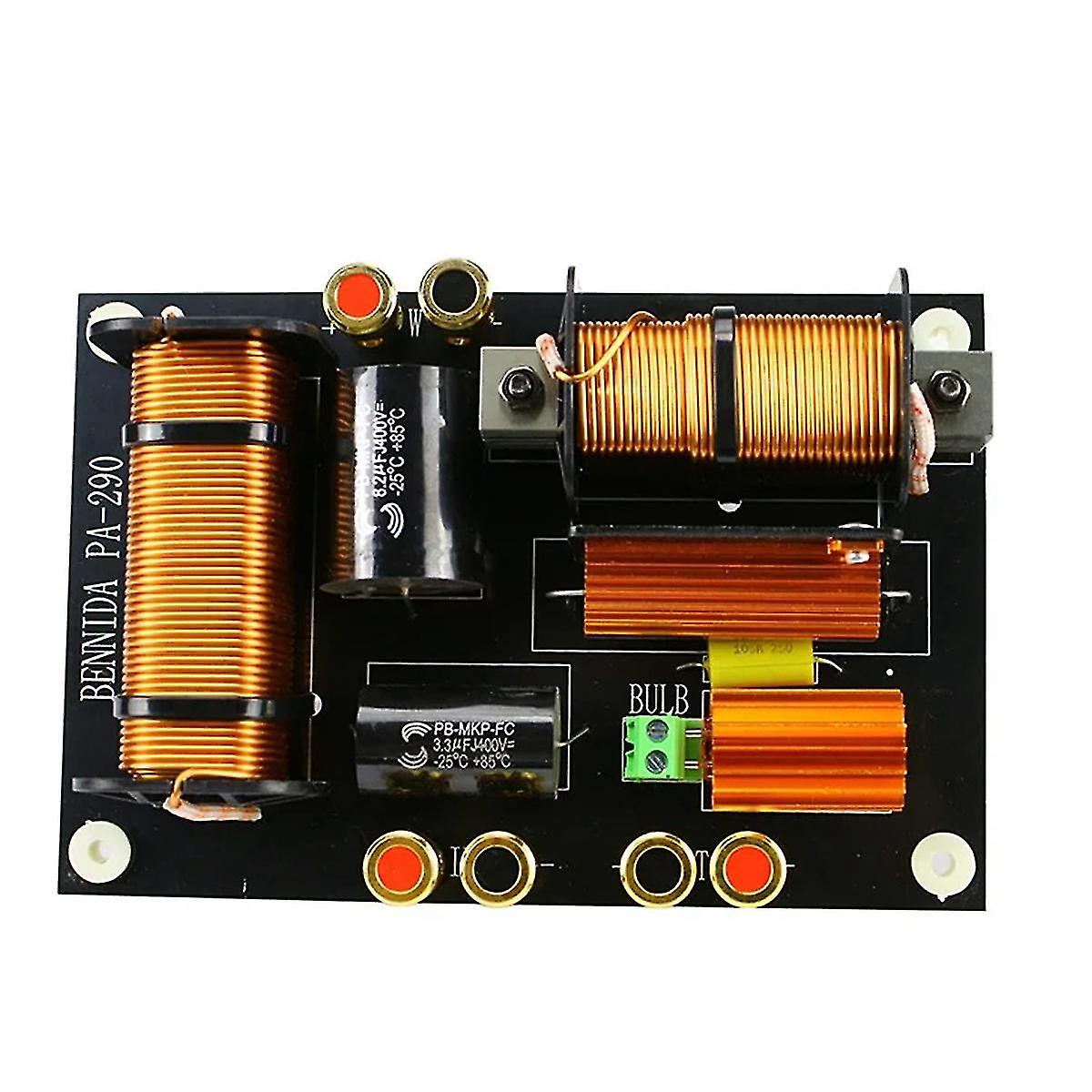 Tweeter Woofer Speaker Crossover 600w-800w Treble Bass 2 Way Crossover ...