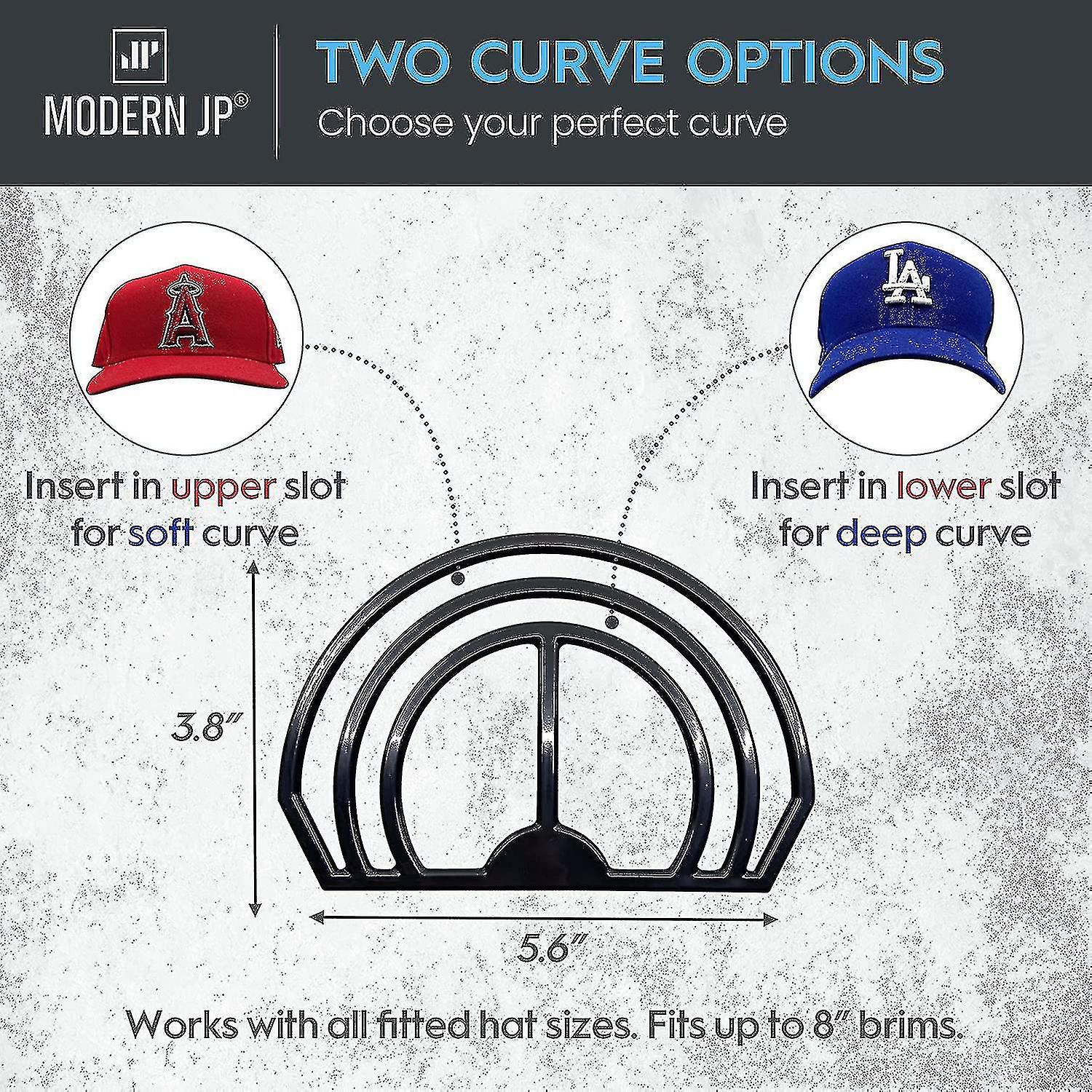 4pcs Hat Brim Bender, Perfect Hat Curving Band, No Steaming Required ...