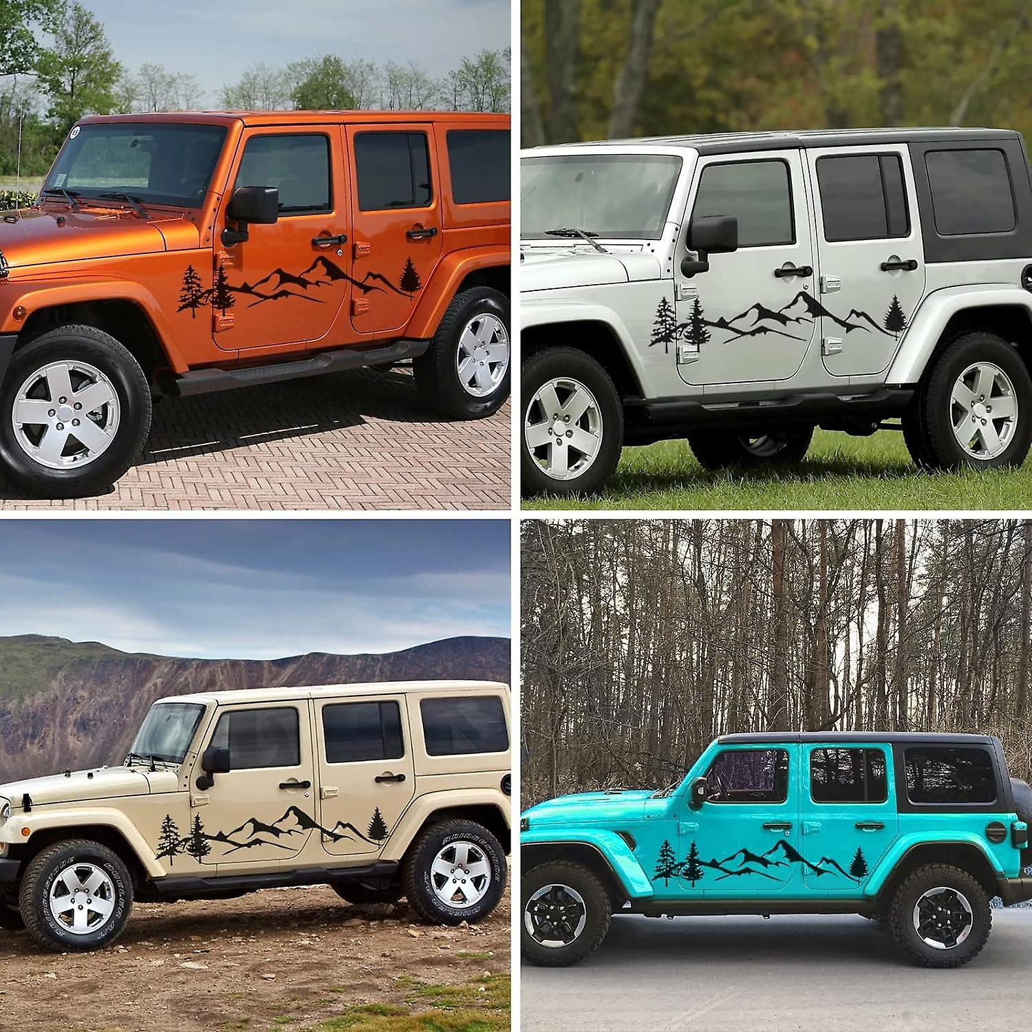 2PCS RV Car Automatic Decal Sticker Car Side Door Sticker Car Sticker ...