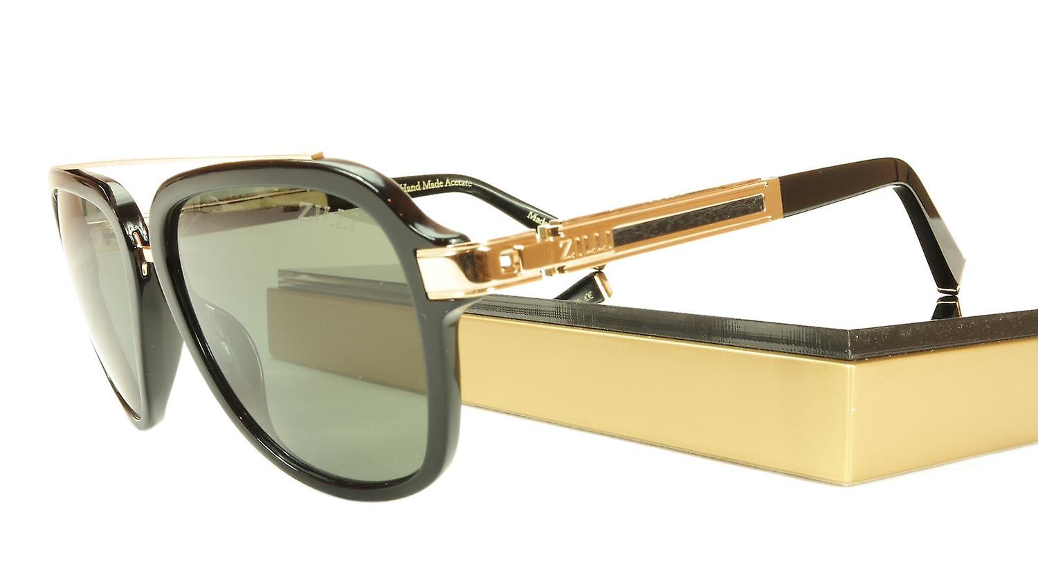 ZILLI Sunglasses Polarized Hand Made Acetate Titanium Black France ZI ...