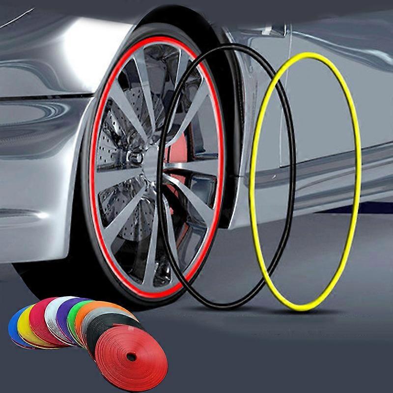 4M / 8M Car Rim Protect Strip Wheel Edge Protector bright Matte Car ...