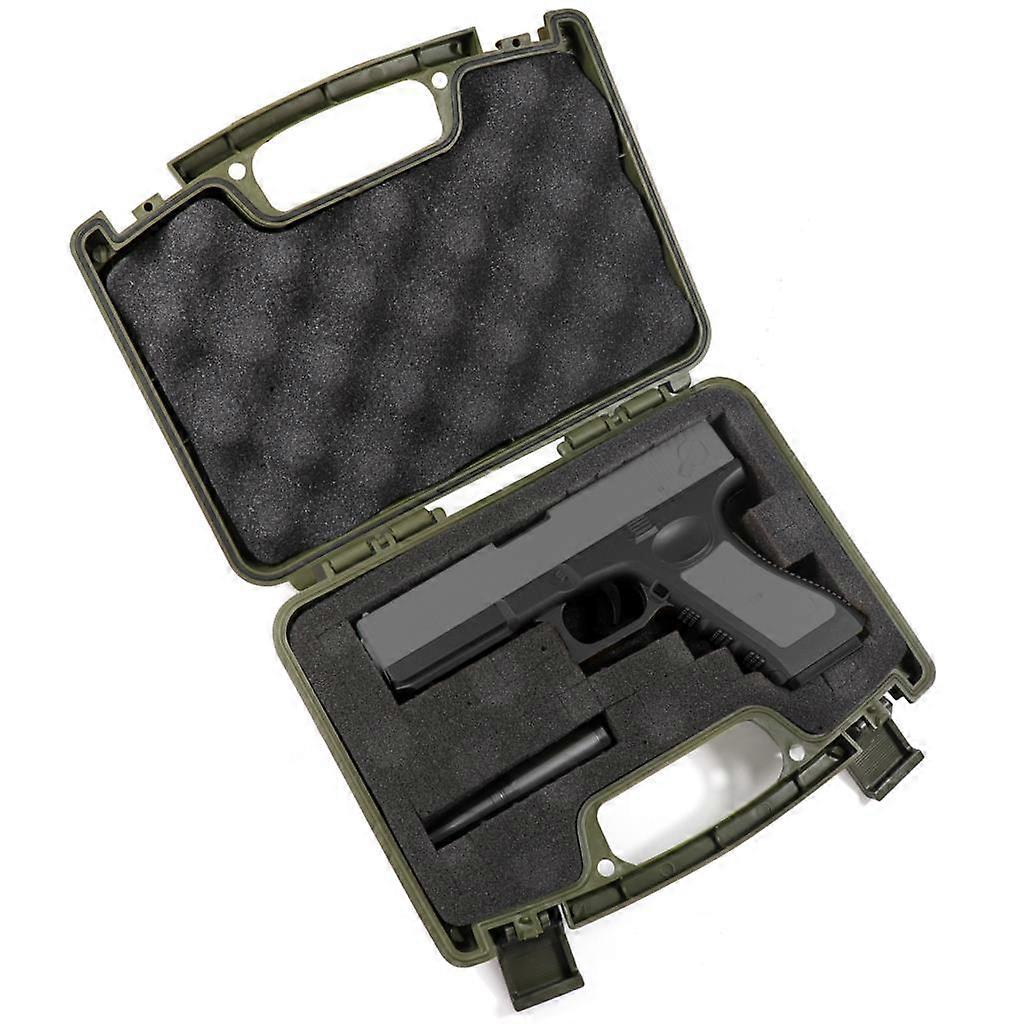 Lockable Pistol Case Waterproof Handgun Hard Case Shockproof Gun ...