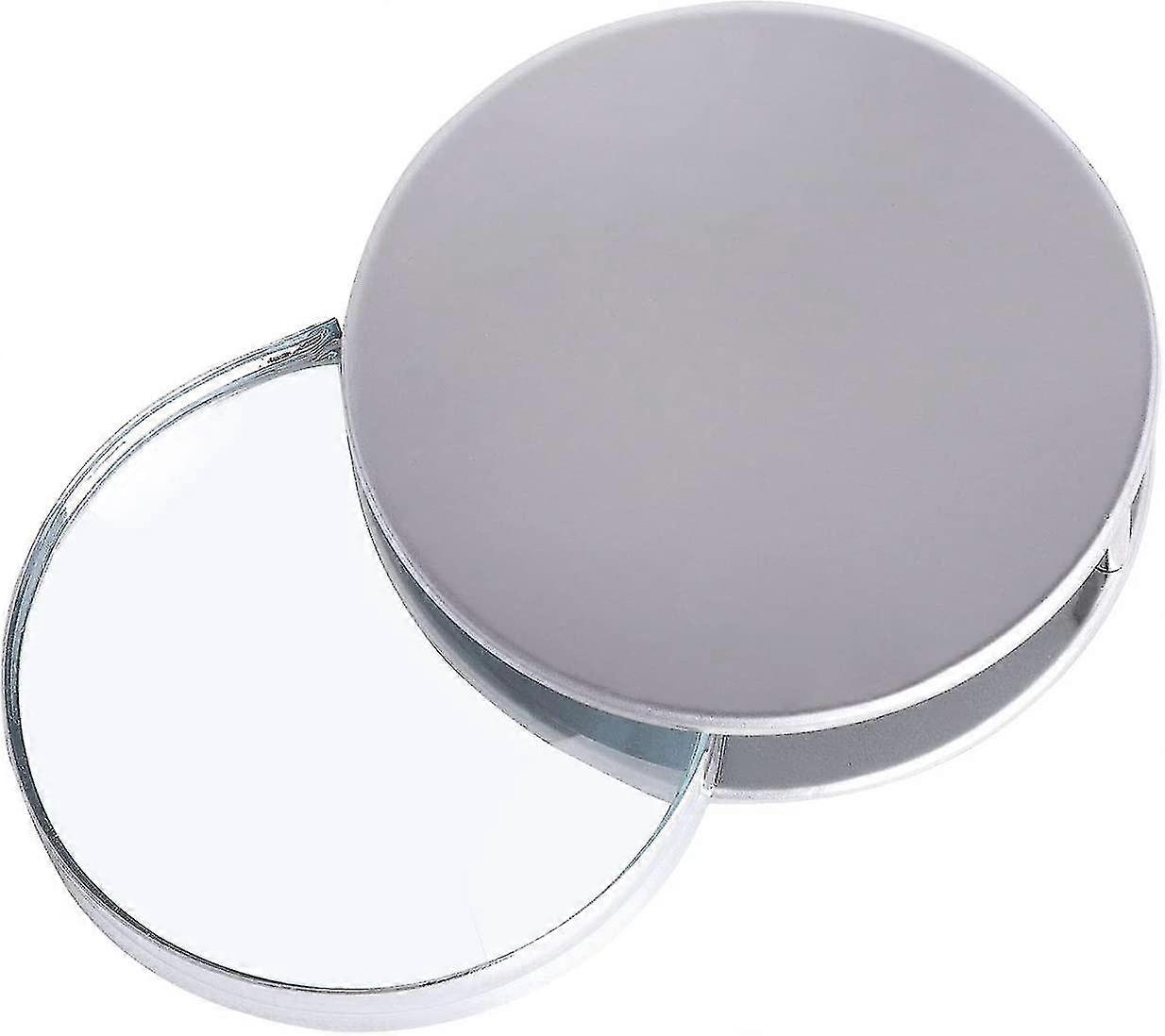20x Folding Pocket Magnifier With Metal Case Foldable Reading Magnifier ...