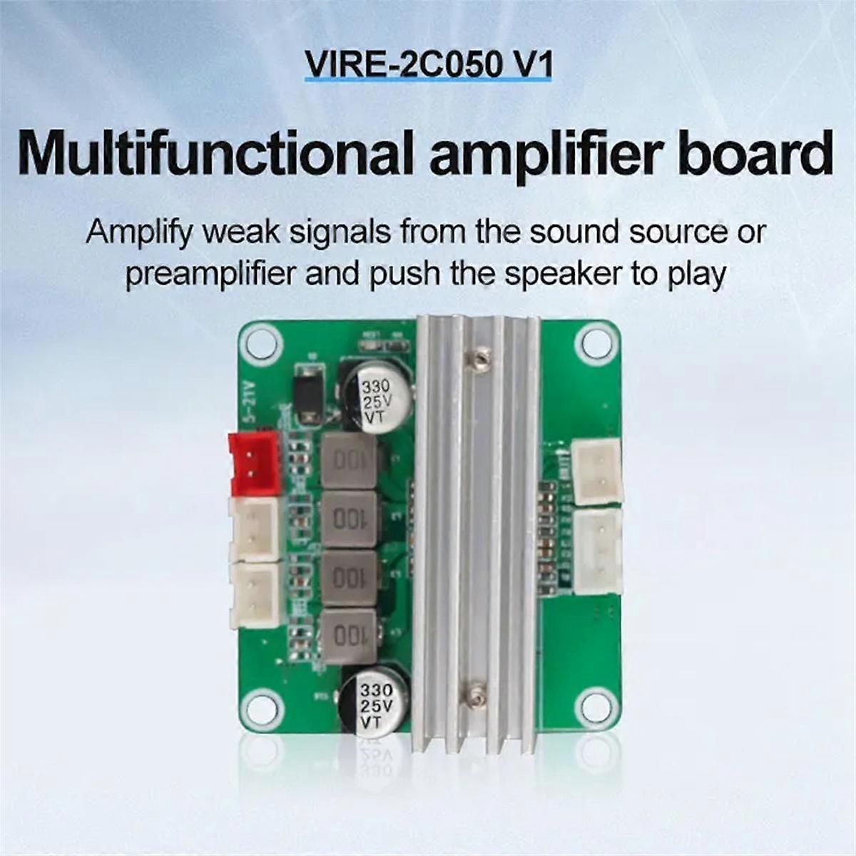 TPA3116 Stereo Audio Amplifier Board TPA3116D2 50W&50W Dual Channel ...