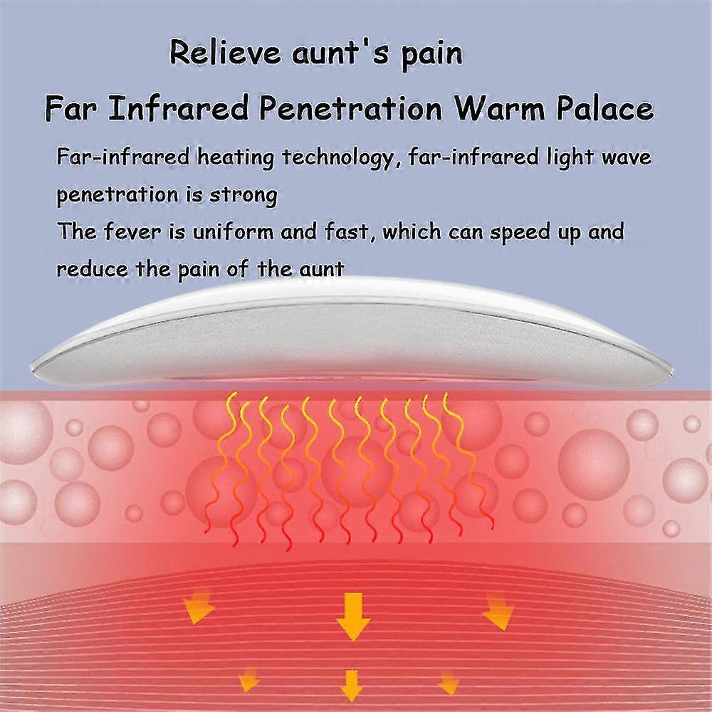 Electric Heating Abdominal Menstrual Heat Pad Belt For Period Pain ...