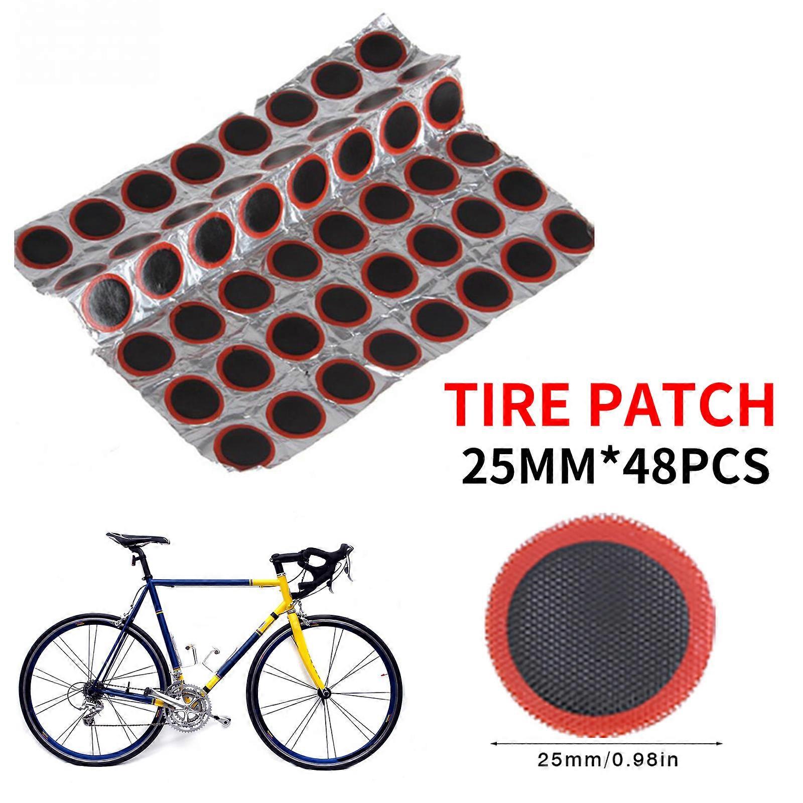 Bicycle Puncture Patches Bike Tire Tube Repair Cycle Patch kit Cycling ...