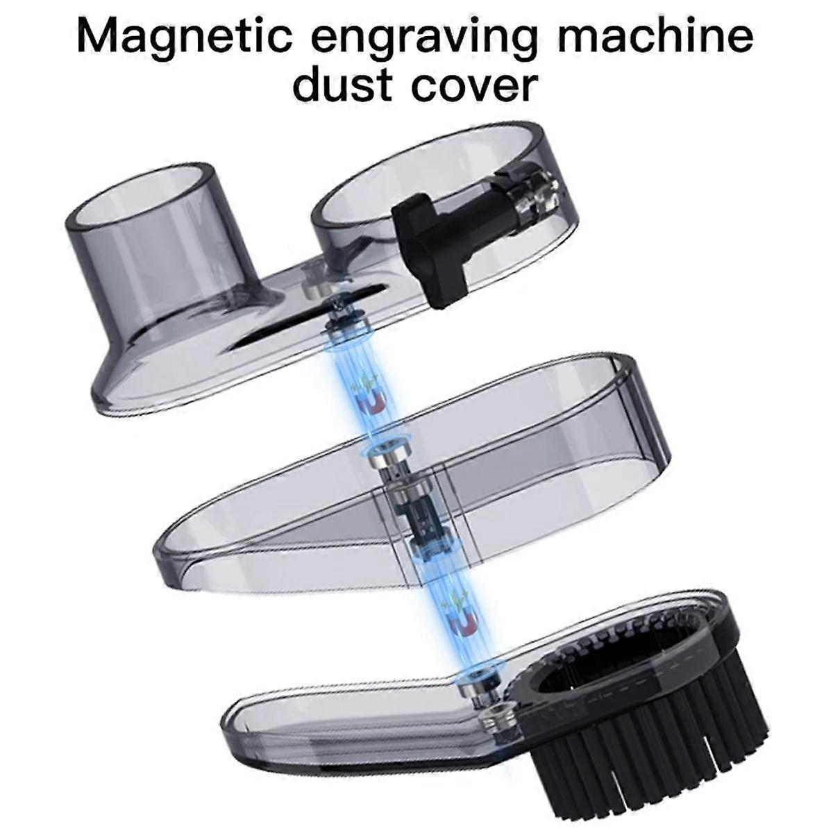 CNC Dust Cover Cleaner 45mm Dust Brush Cover for 3018 Series CNC Router ...