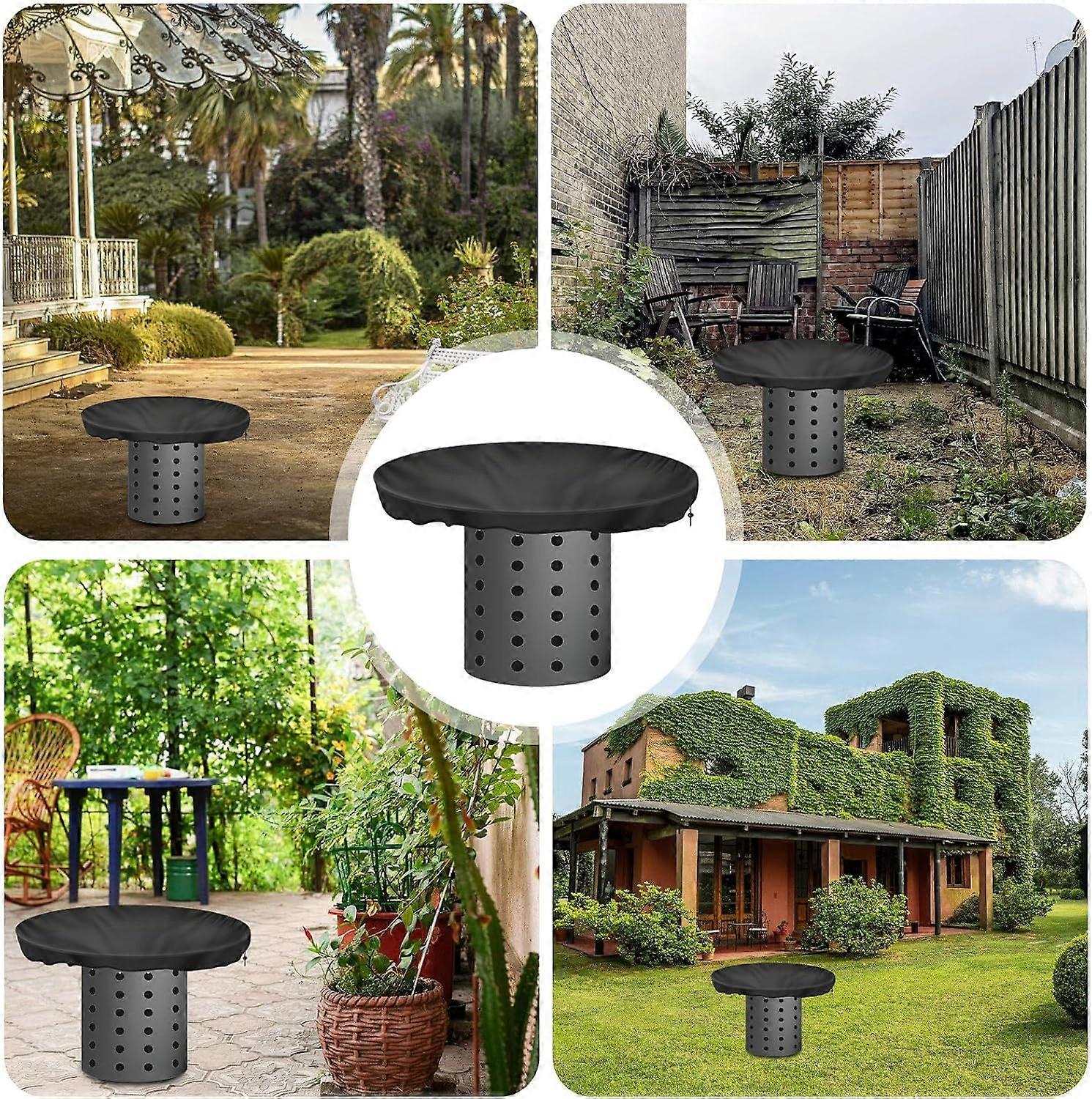 Protective cover for fire plate: diameter 100 cm, 420D, waterproof ...