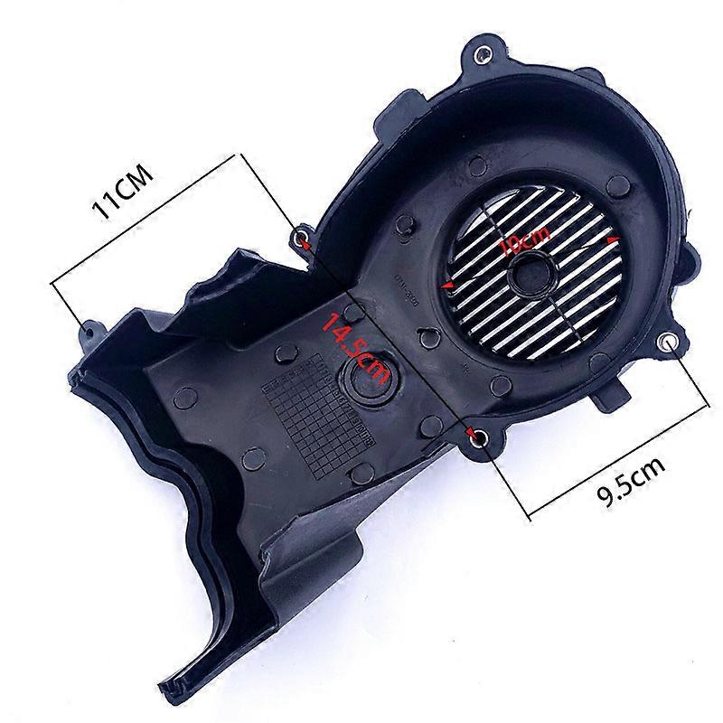 D28 Motorcycle QS150T HS125T Engine Cooling Fan Blade Fan Cover for ...