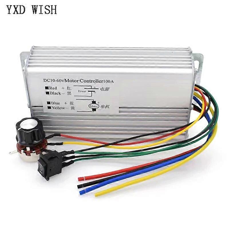 70A 100A PWM Motor Speed Controller High-Power DC Motor Reducer ...