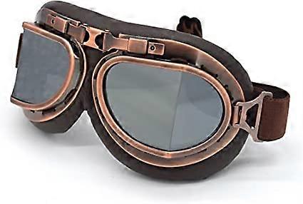 Goggles Aviator Pilot Style Motorcycle Cruiser Scooter Goggle Bike ...