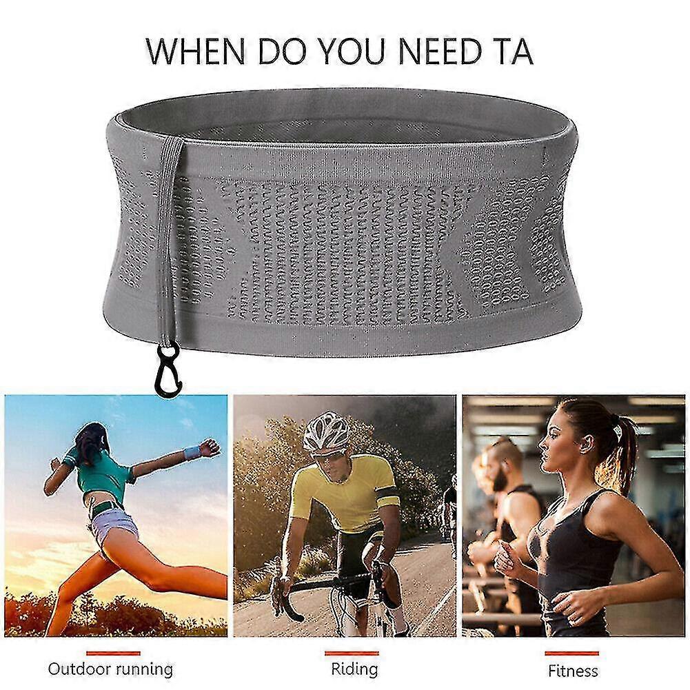 Breathable Waist Chain Waist Belt Hidden Mal Waist Bag Women Hers Belly ...