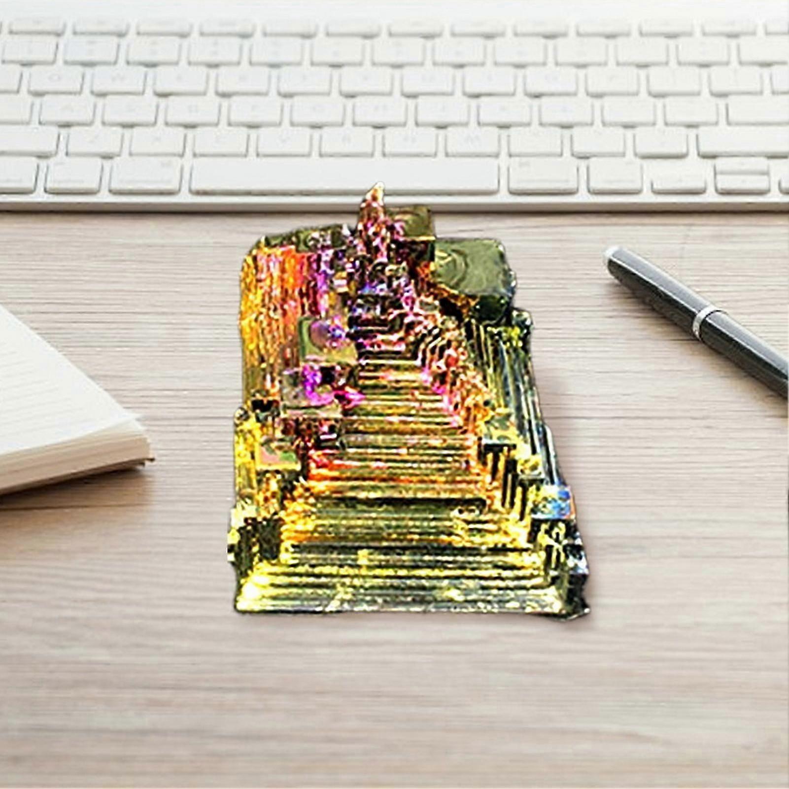 Bismuth Crystalline Tower Decoration Healing Natural Stone Energy ...