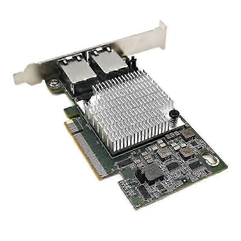 Intel X540-t2 10g Chipset Pcie X8 Dual Copper Rj45 Port 10gbps Gigabit ...