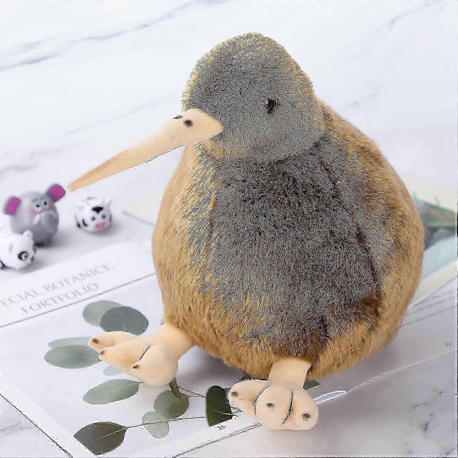 Kiwi Bird Plush Toy, Stuffed Animal Furry Kiwi Plushie Doll, Soft Fluffy Like Real Bird Hugging ...